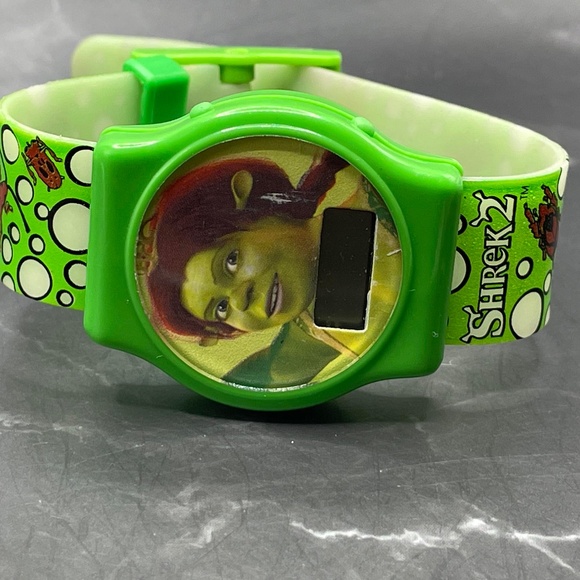 Accessories | Vintage 203 Shrek 2 Fiona Wrist Watch General Mills Shrek ...
